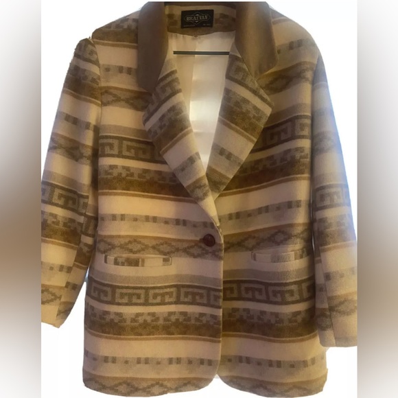 Vintage | Jackets & Coats | Vintage Braetan South Western Aztec Print ...